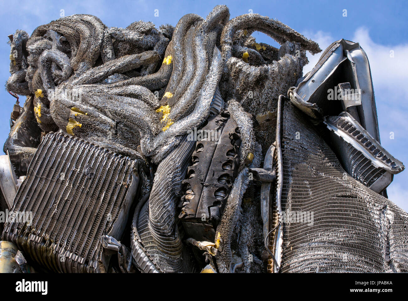 Trash Junk Yard, Miami, Florida, USA Stock Photo - Alamy
