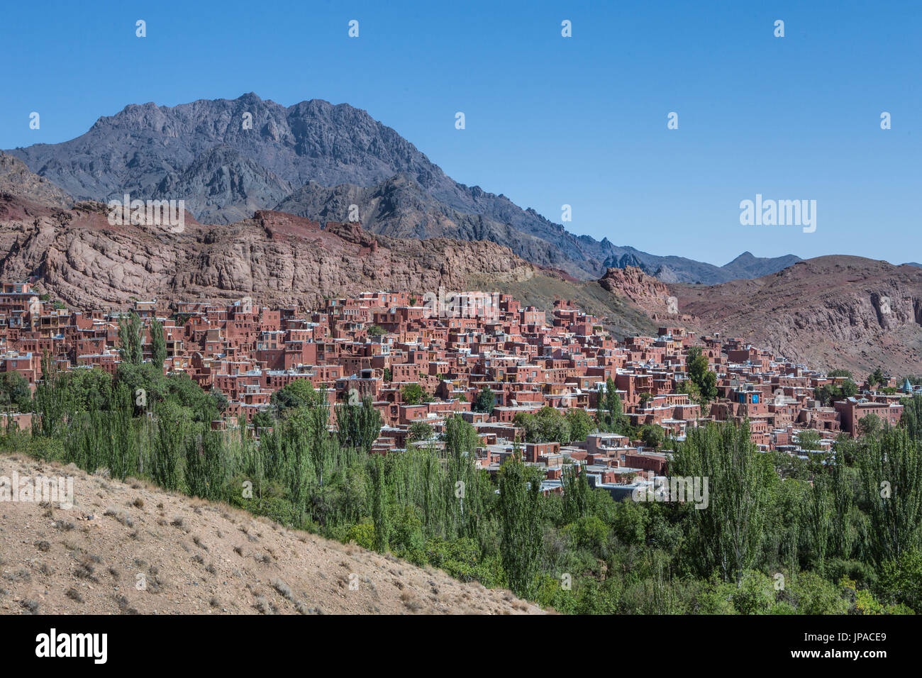 Iran, Abyaneh Village Stock Photo - Alamy