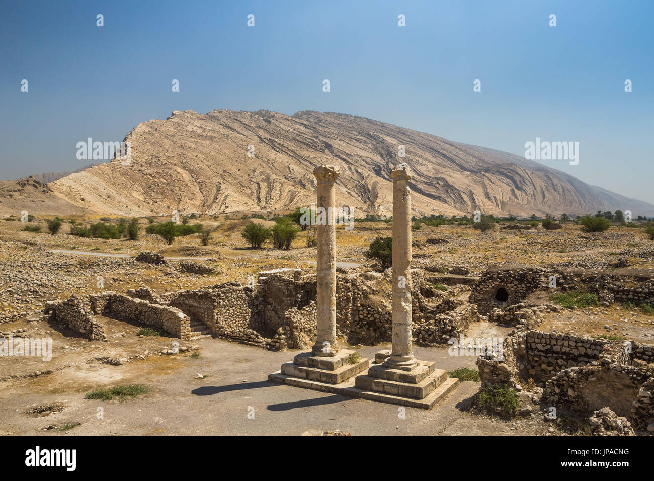 Iran, Ruins of Bishapur City Stock Photo - Alamy