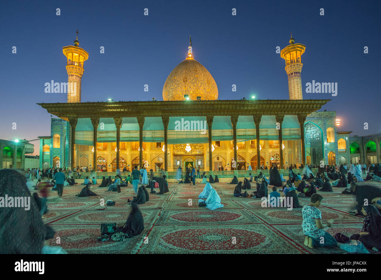 Iran, Shiraz City, Shah-e Cheragh Sanctuary Stock Photo - Alamy