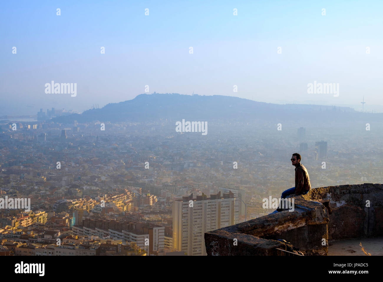 One of the best point of view of barcelona hi-res stock photography and ...