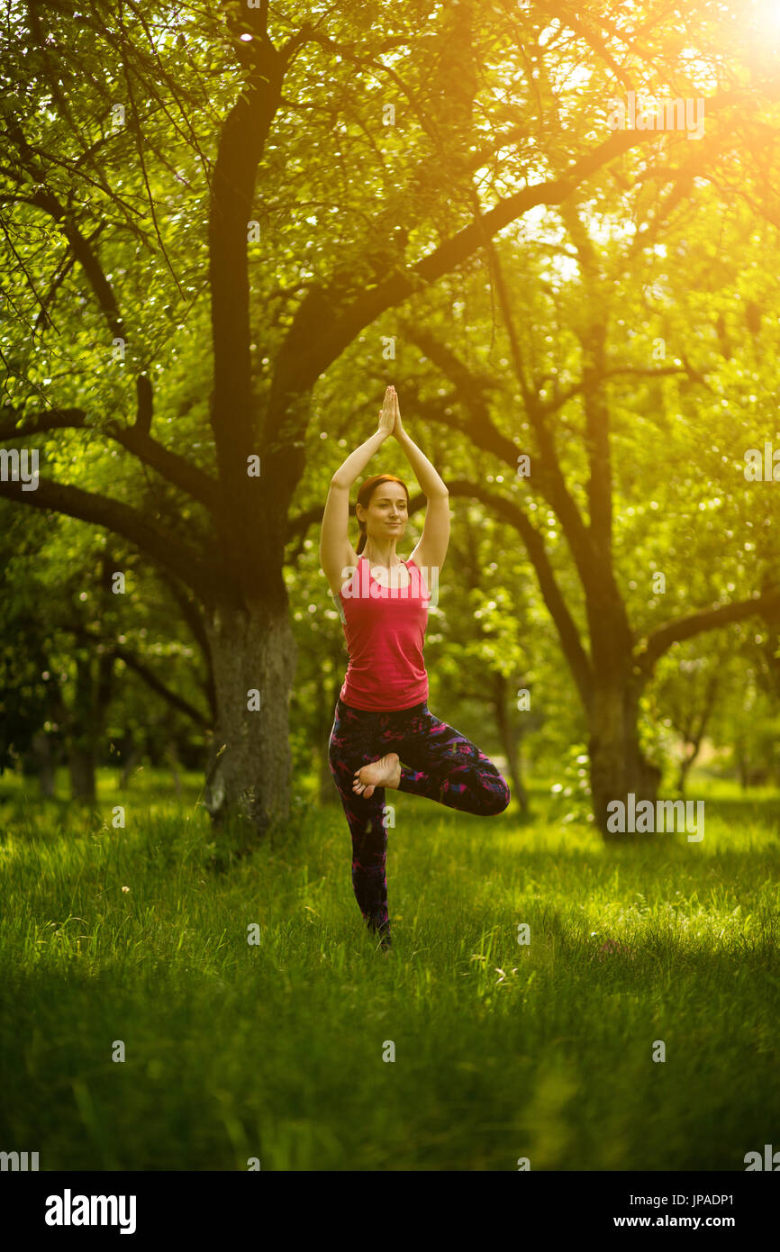 Raised hands pose hi-res stock photography and images - Alamy