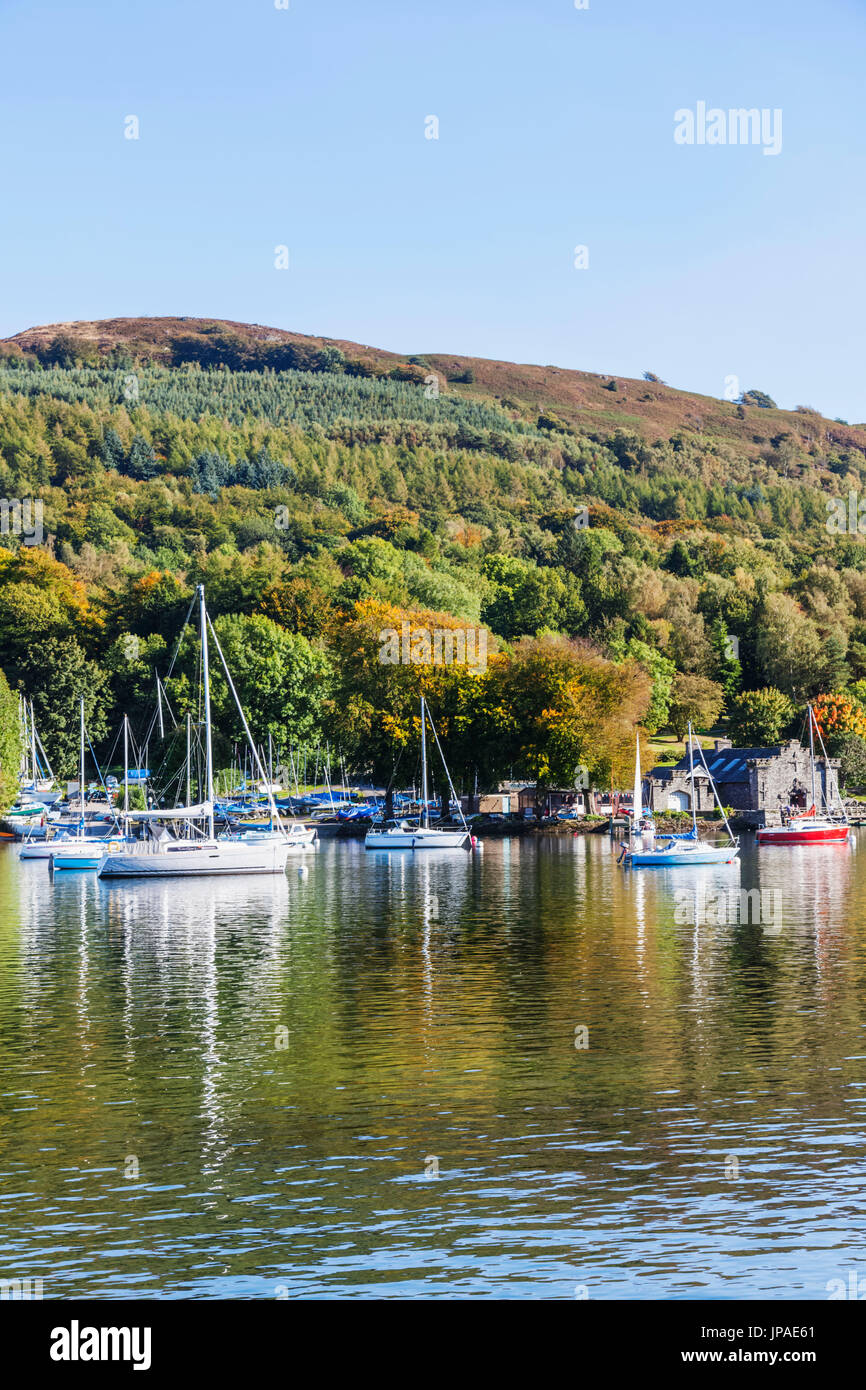 Newby bridge lake district cumbria england uk hi-res stock photography ...