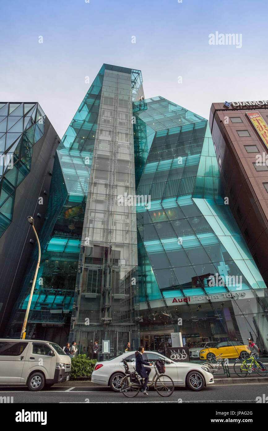 Japan, Tokyo City, Shibuya District, The Iceberg Building, Cityscape ...