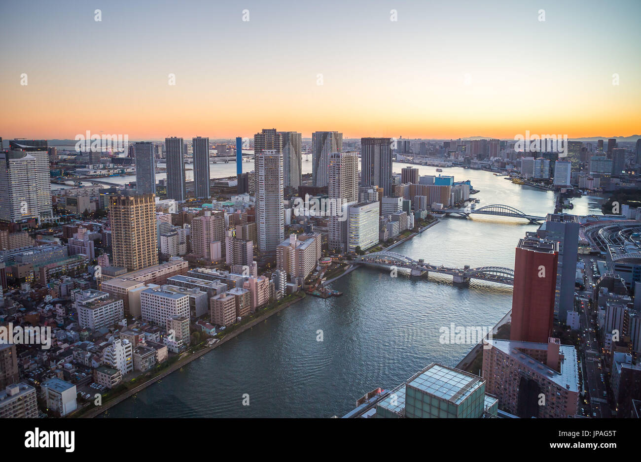 Japan, Tokyo City, Kachidoki area Stock Photo - Alamy