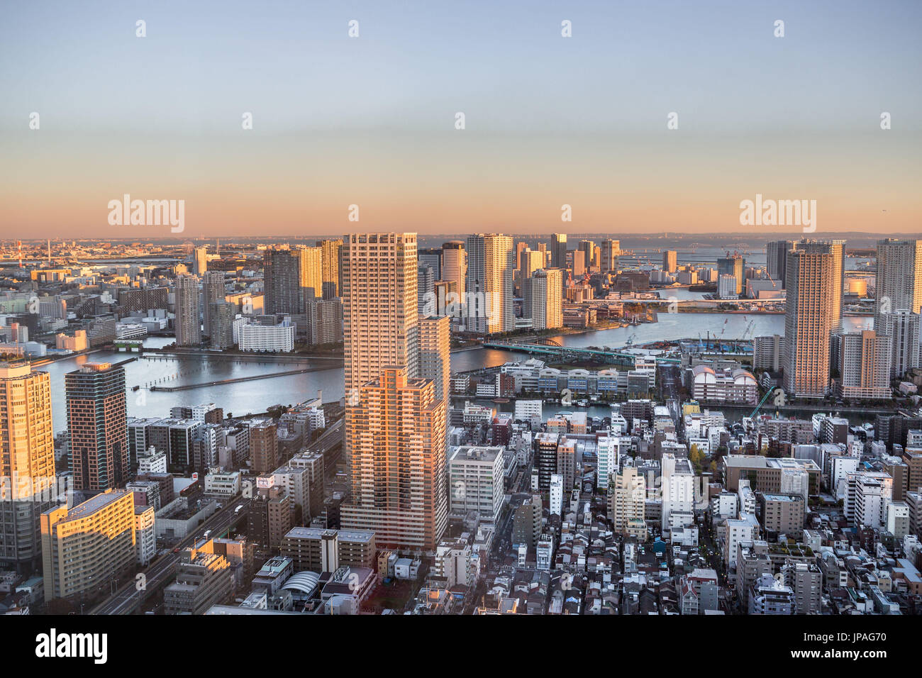 Japan, Tokyo City, Kachidoki area Stock Photo - Alamy