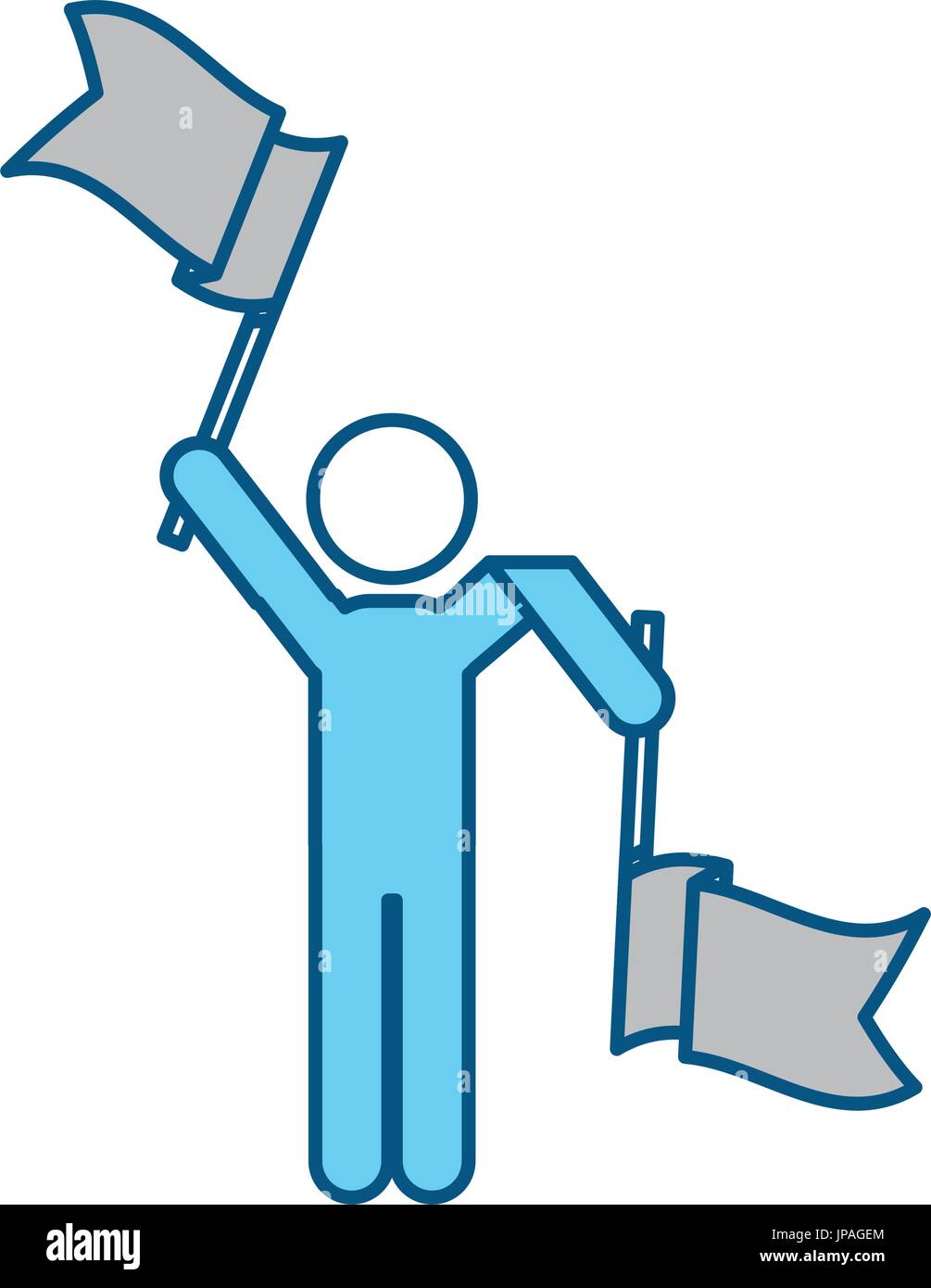 Success man pictogram Stock Vector Image & Art - Alamy