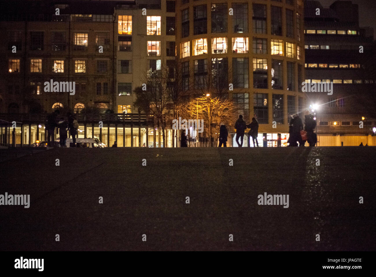 townscape by night, London, England, Great Britain Stock Photo - Alamy