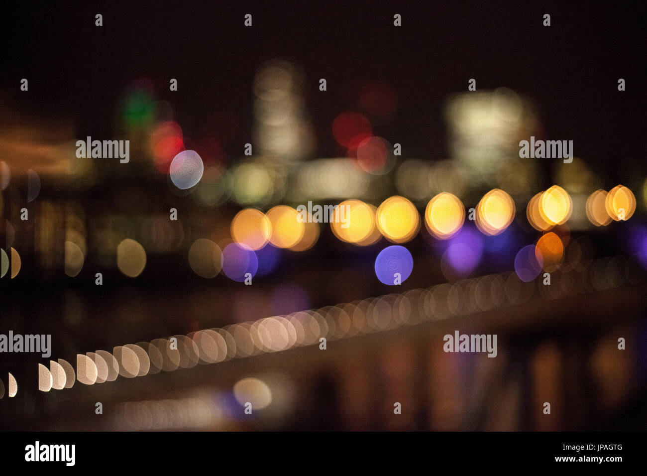 townscape by night, London, England, Great Britain Stock Photo - Alamy