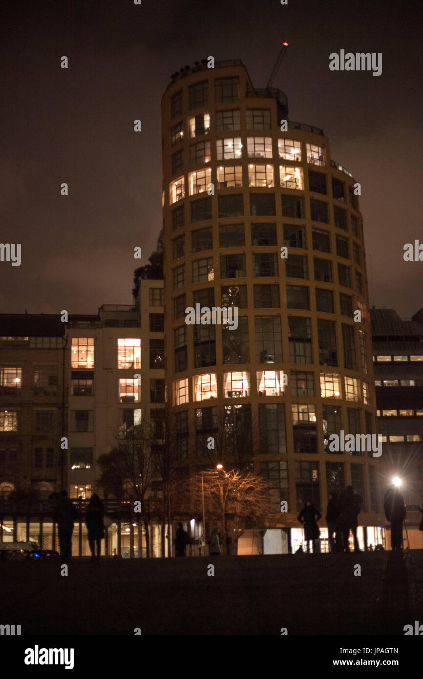 townscape by night, London, England, Great Britain Stock Photo - Alamy