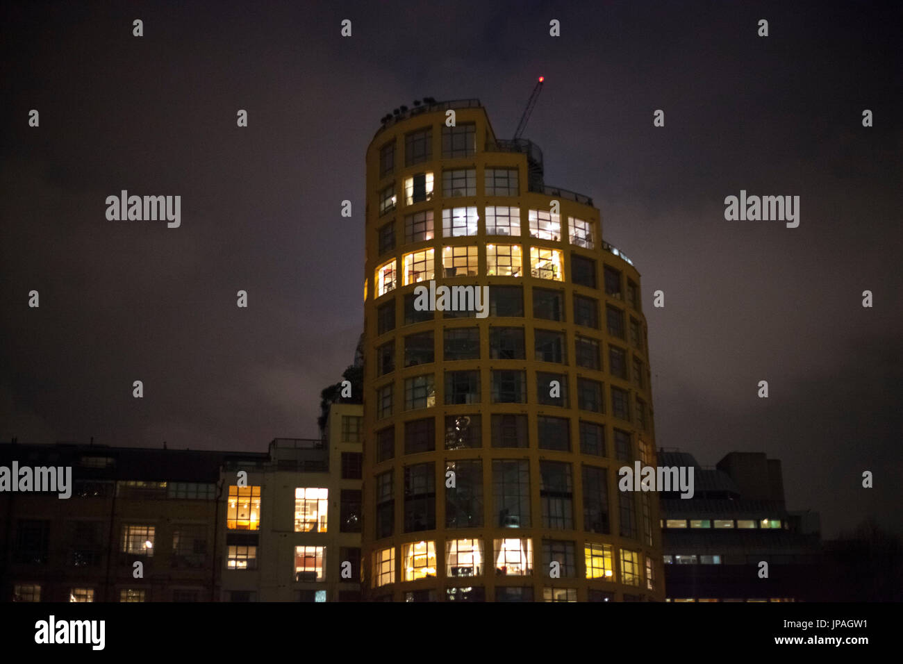 townscape by night, London, England, Great Britain Stock Photo - Alamy
