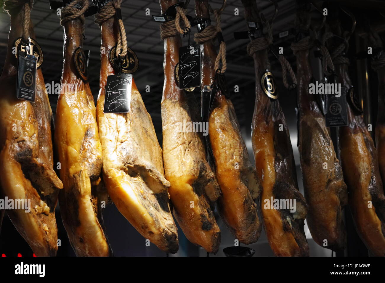 Ham aging hi-res stock photography and images - Alamy