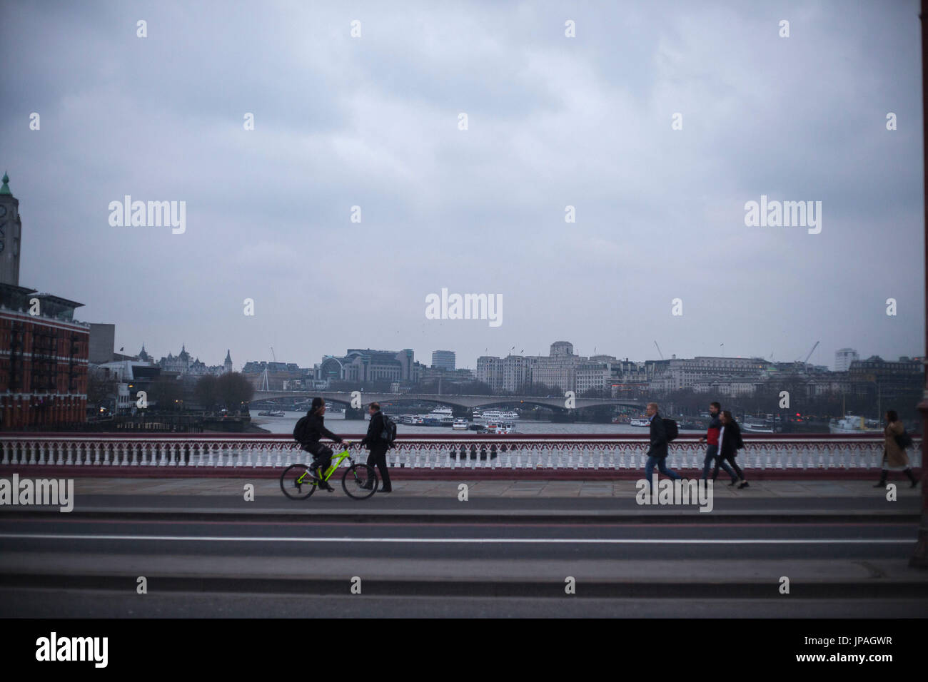 townscape with dusk, London, England, Great Britain Stock Photo - Alamy