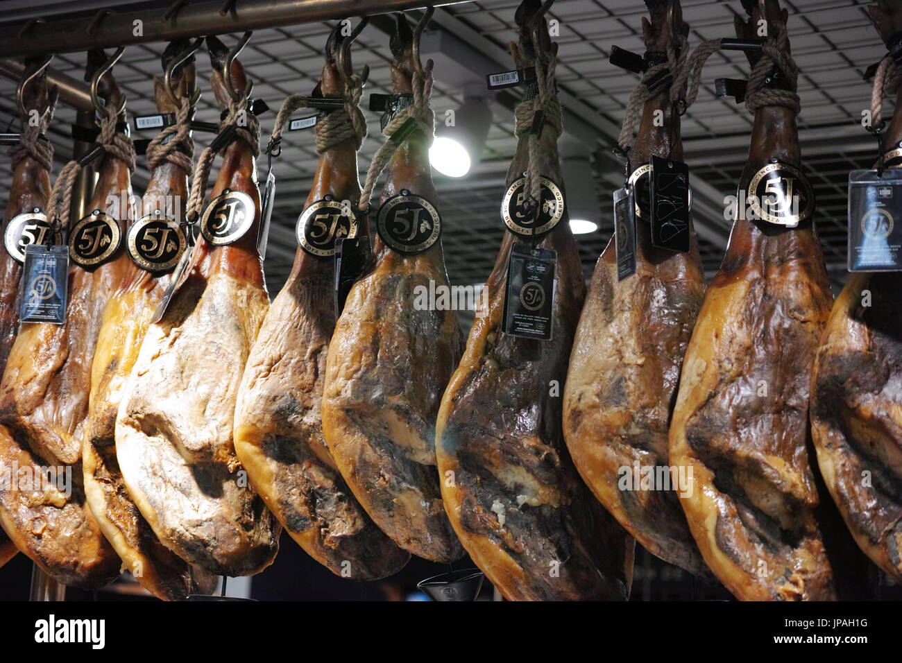Aged spanish ham hi-res stock photography and images - Alamy