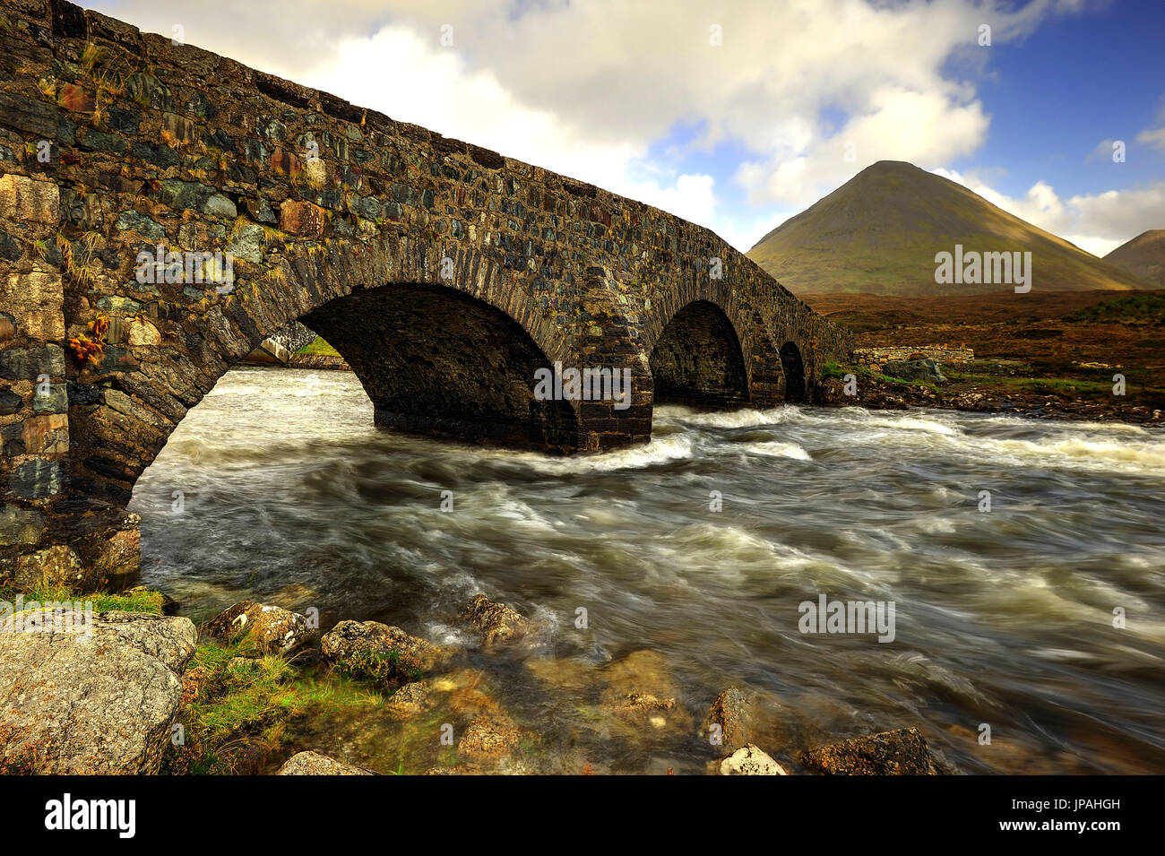 Sligachan Bridge, Isle of Skye, Scotland Stock Photo - Alamy