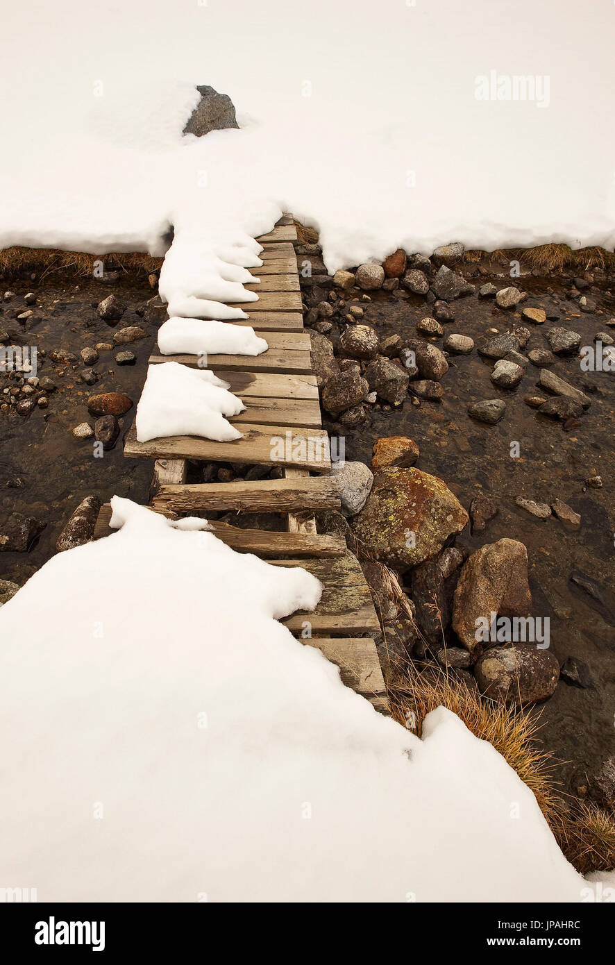 Bridge in the alps hi-res stock photography and images - Alamy