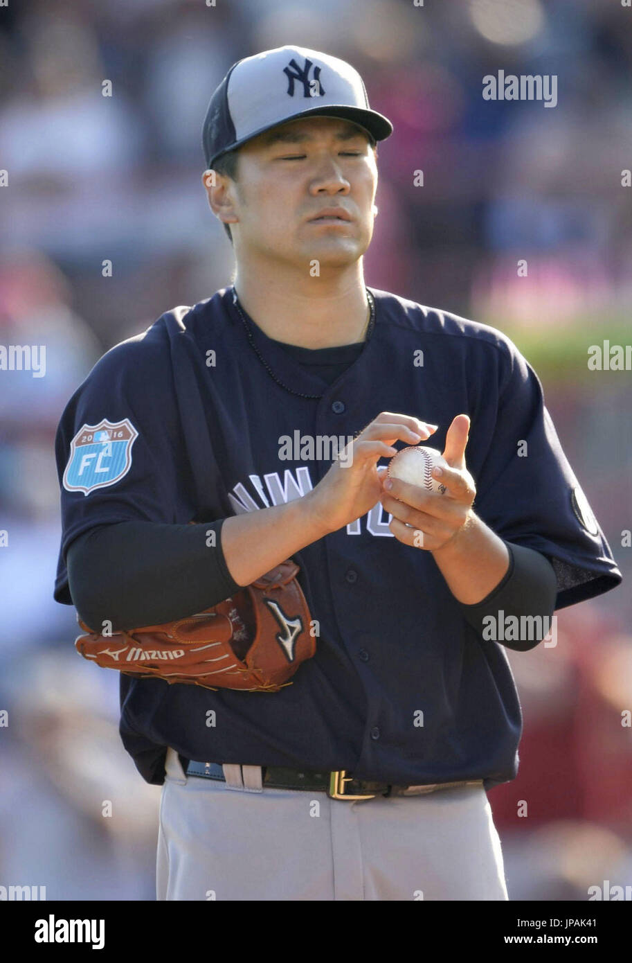 New York Yankees pitcher Masahiro Tanaka gives up seven runs on nine ...