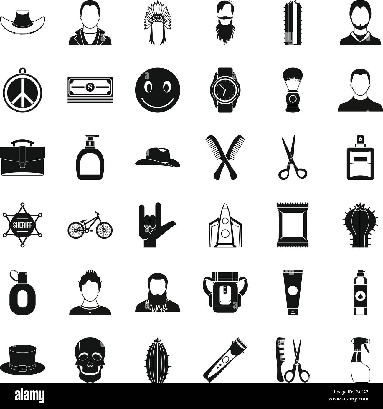 36 icons Cut Out Stock Images & Pictures - Alamy