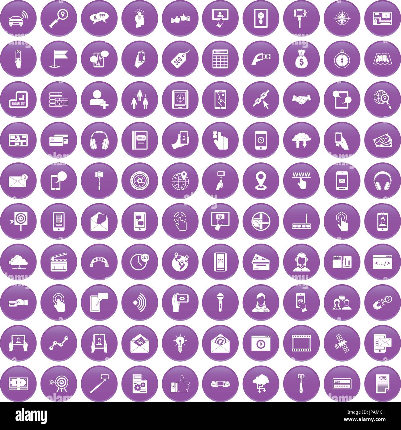 Purple photos Stock Vector Images - Alamy