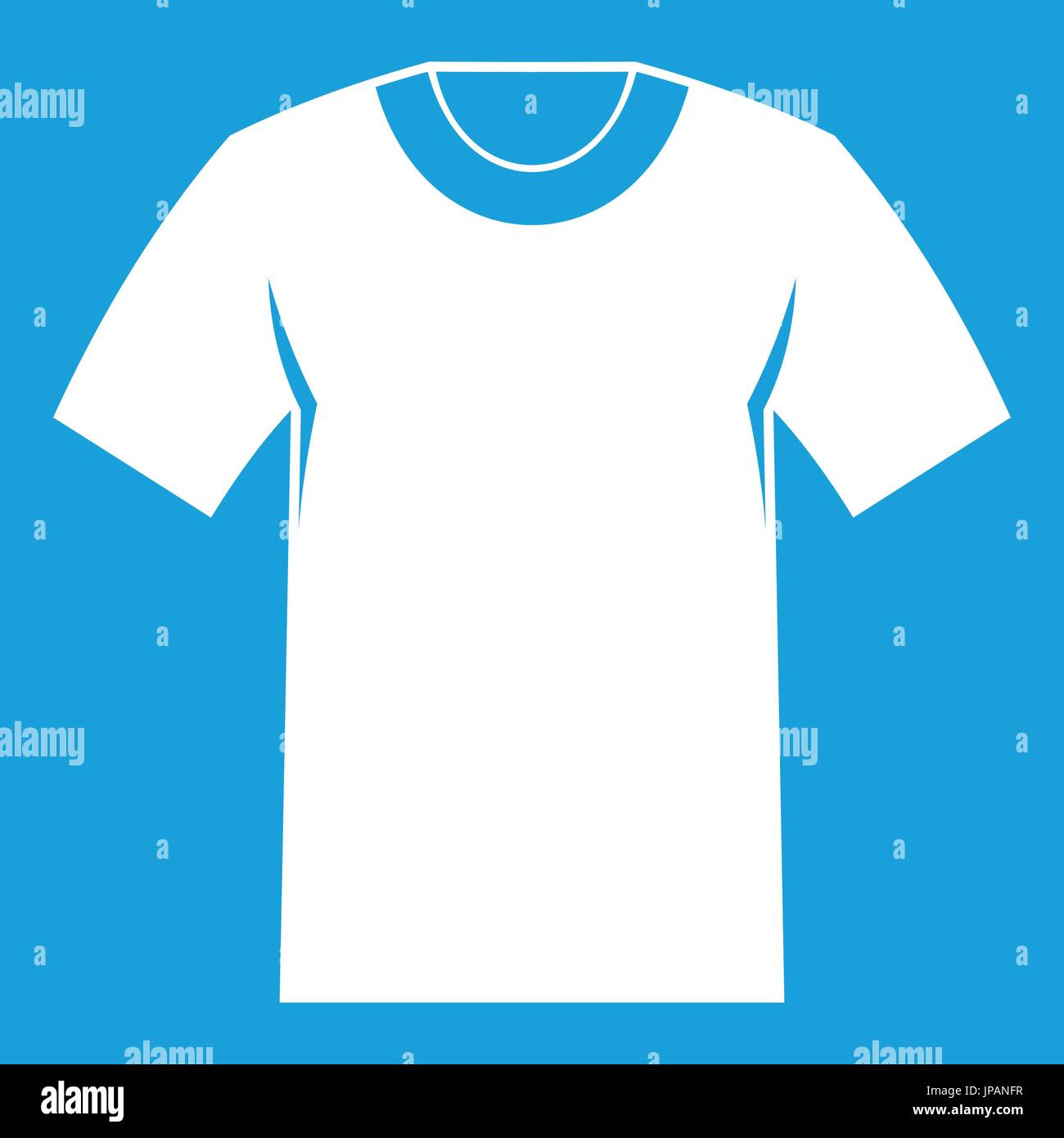 Tshirt icon white Stock Vector Image & Art - Alamy