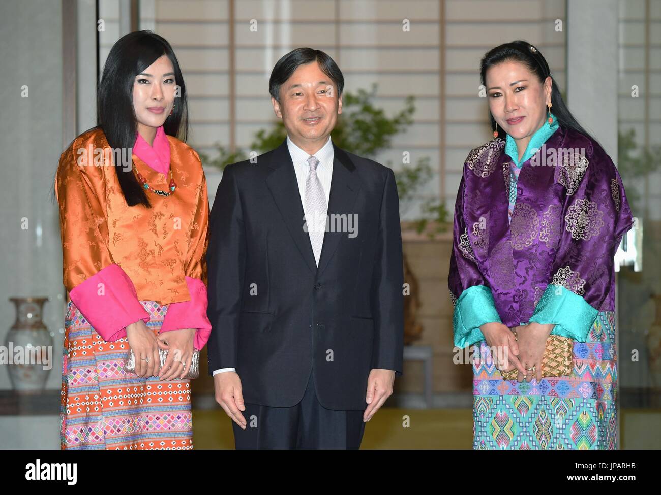 (From L) Princess Dechen Yangzom Wangchuck, younger sister of Bhutan's ...