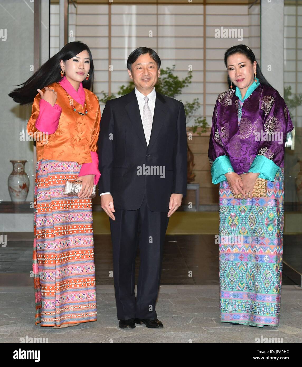 (From L) Princess Dechen Yangzom Wangchuck, younger sister of Bhutan's ...