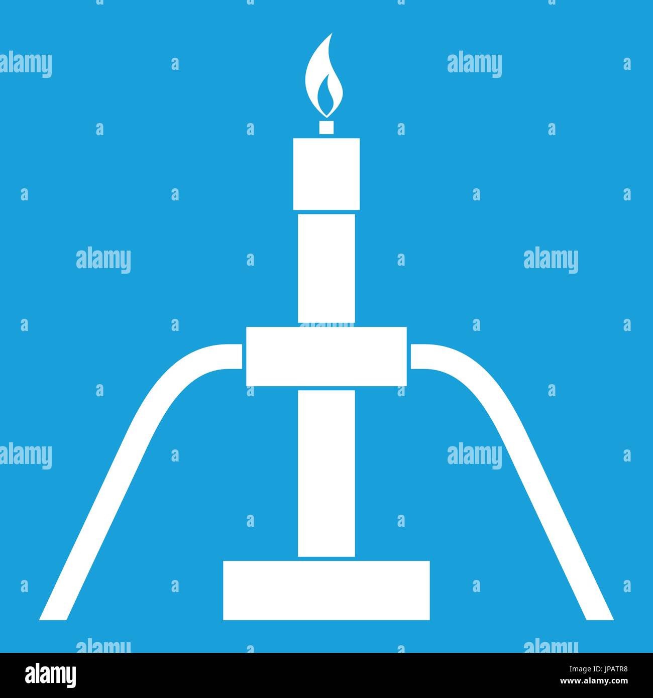 Gas flaring icon white Stock Vector Image & Art - Alamy