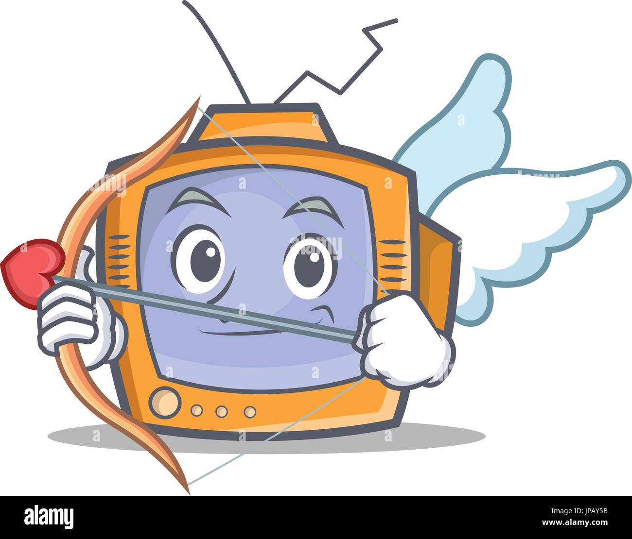 Cupid TV character cartoon object Stock Vector Image & Art - Alamy