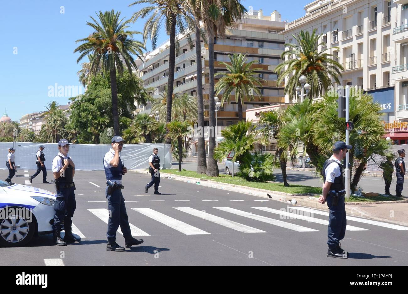 2016 nice truck attack hi-res stock photography and images - Alamy