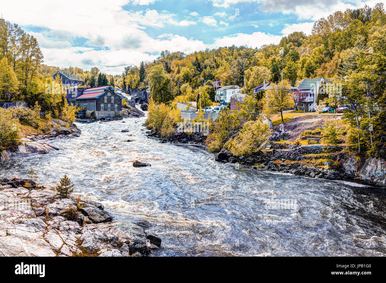 Chicoutimi, Canada - June 3, 2017: La Pulperie de Chicoutimi Regional ...