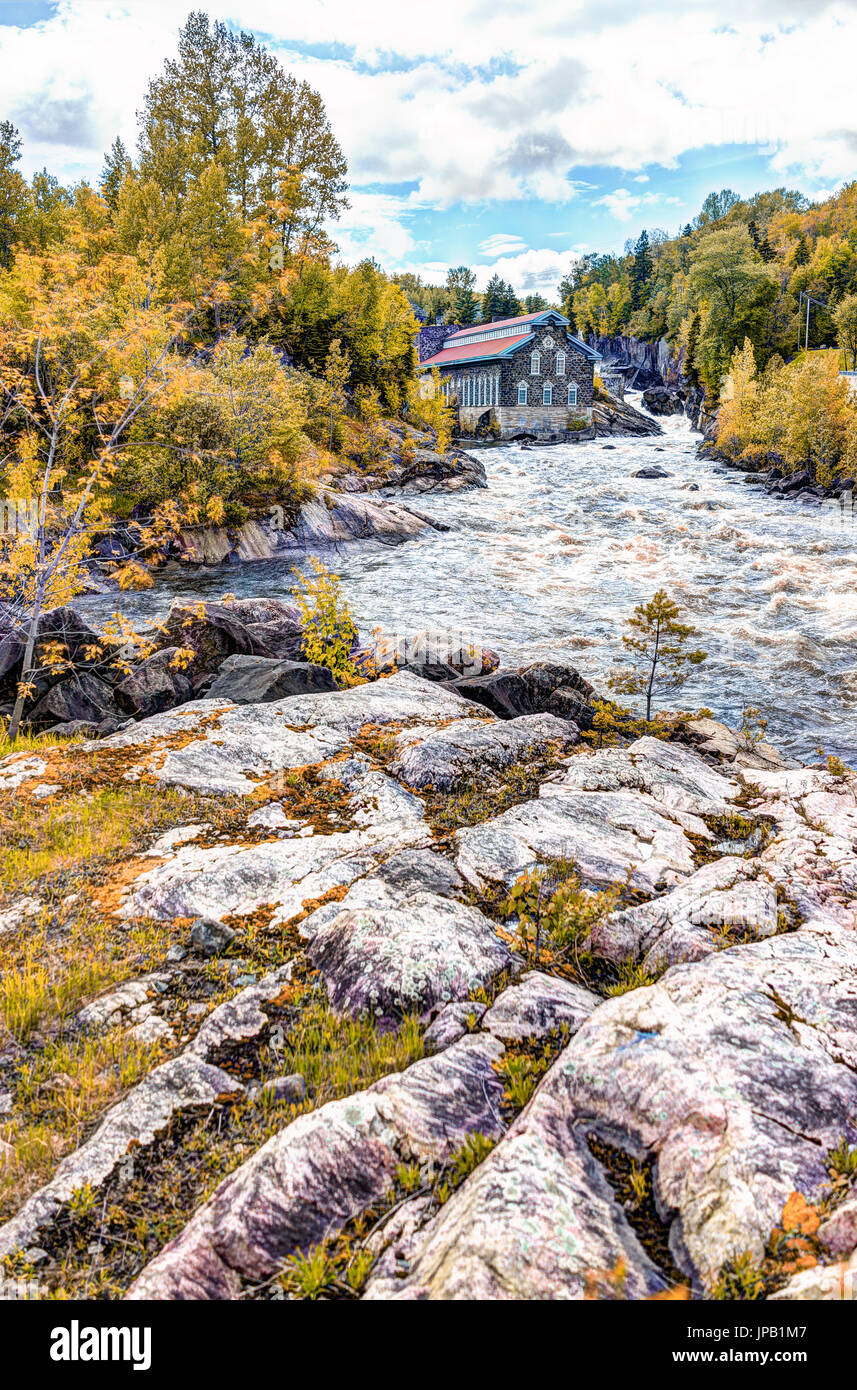 Chicoutimi, Canada - June 3, 2017: La Pulperie de Chicoutimi Regional ...