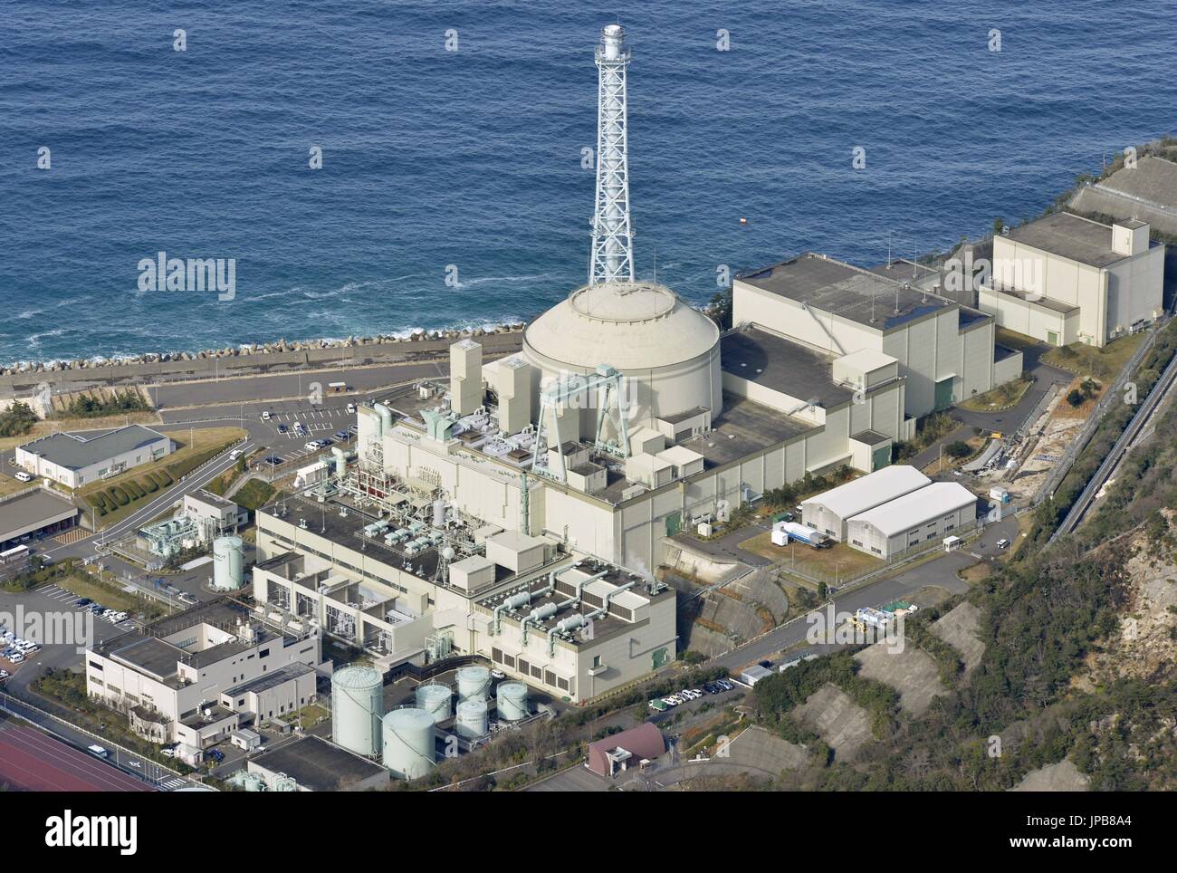 File photo taken Jan. 12, 2016, shows the Monju prototype fast-breeder ...