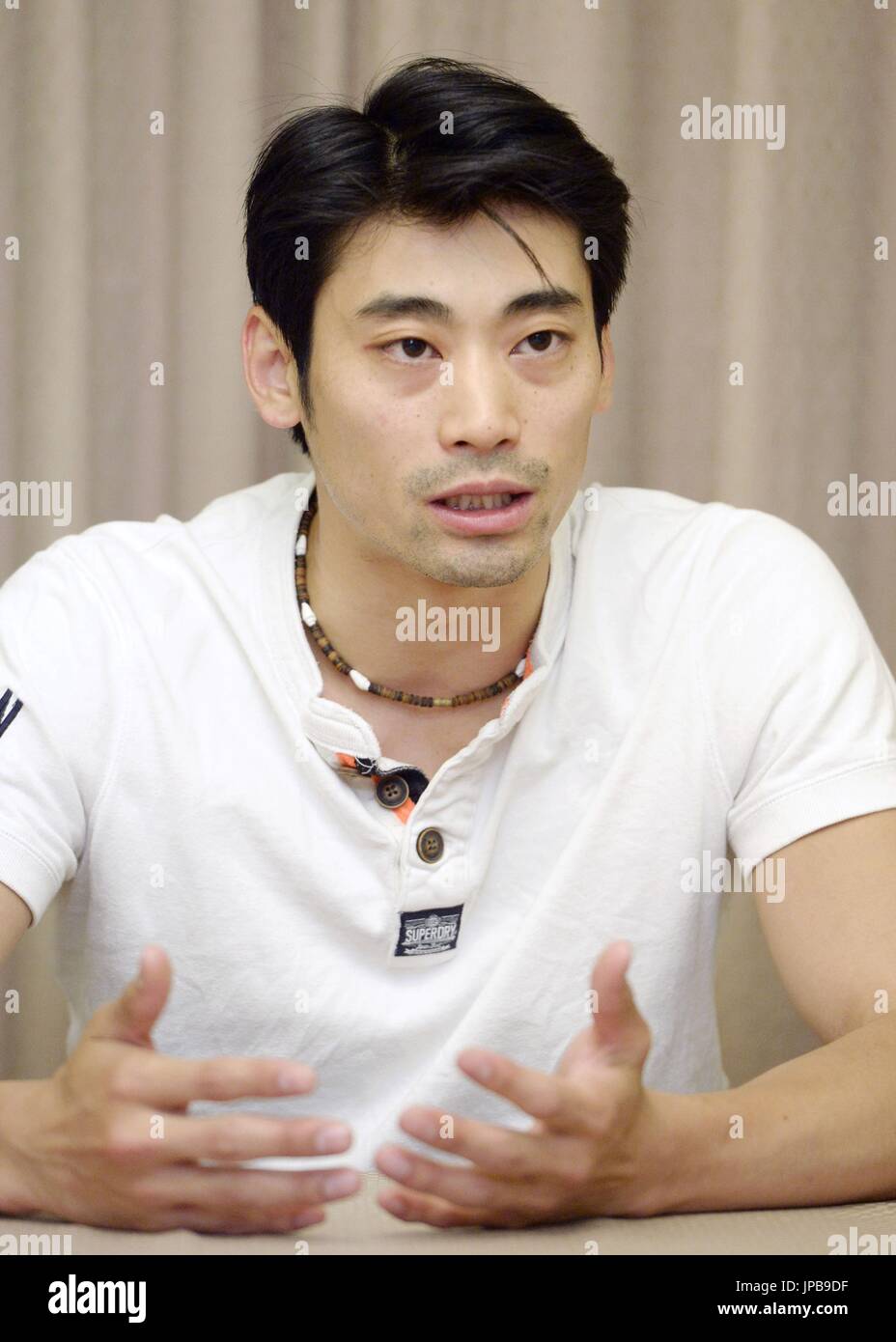 Ryoichi Hirano, who is to become a principal dancer with Britain's Royal Ballet, attends a press ...