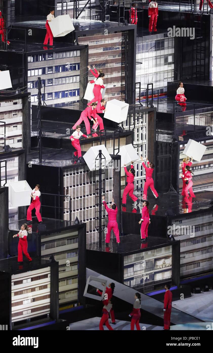 Performers set the mood for the 17-day Rio de Janeiro Olympic Games ...