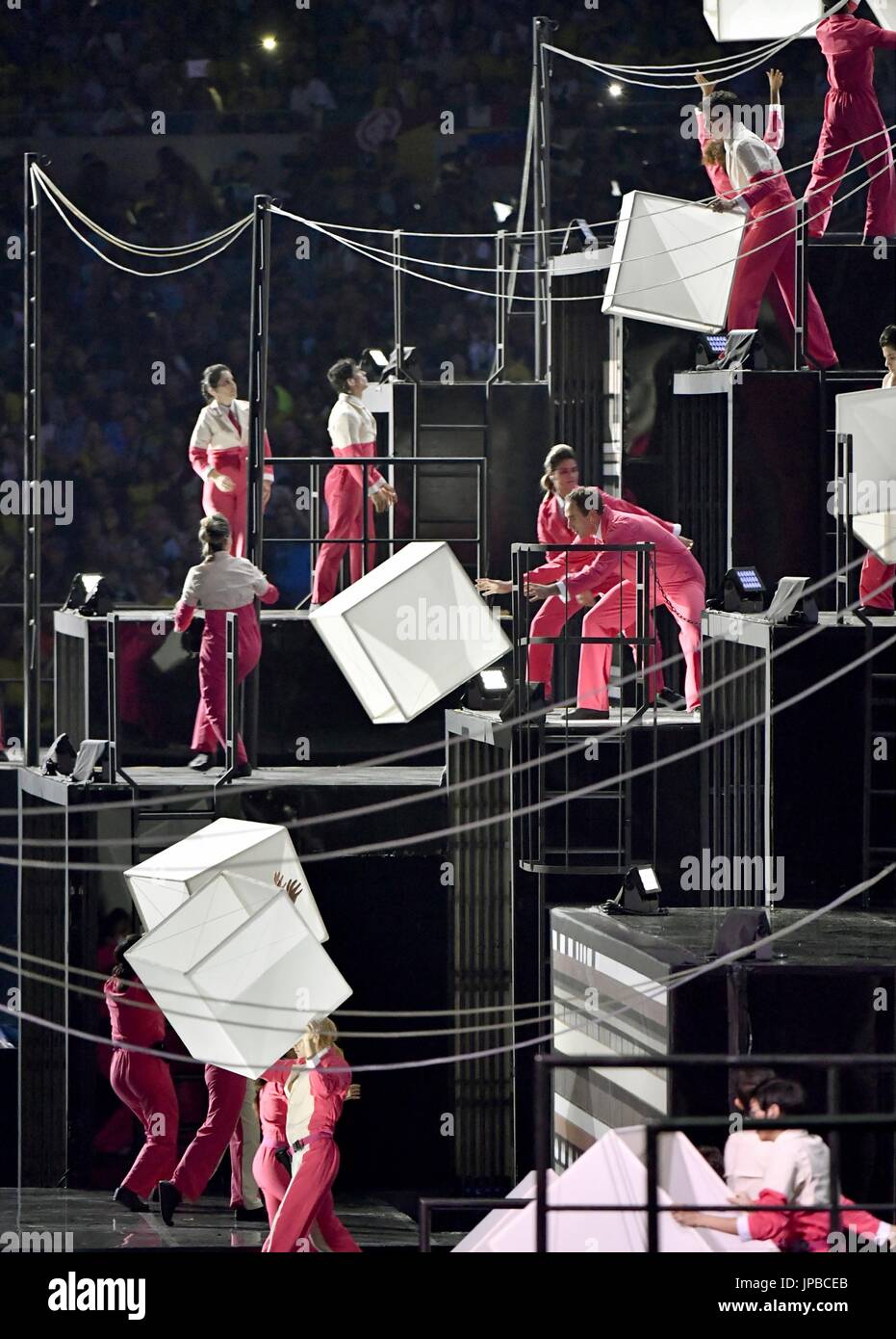 Performers set the mood for the 17-day Rio de Janeiro Olympic Games ...