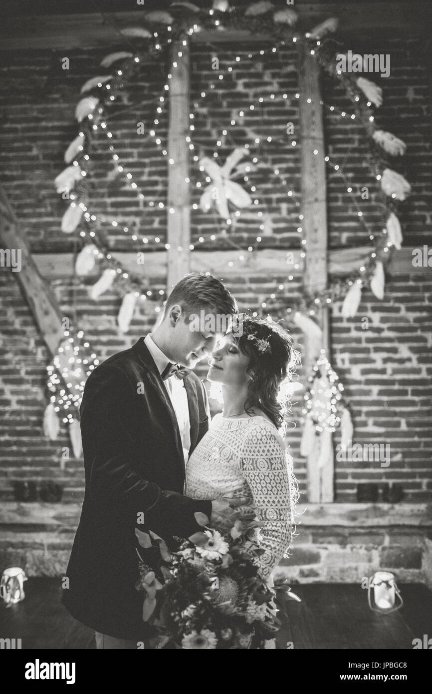 Bride groom indian wedding hi-res stock photography and images - Alamy