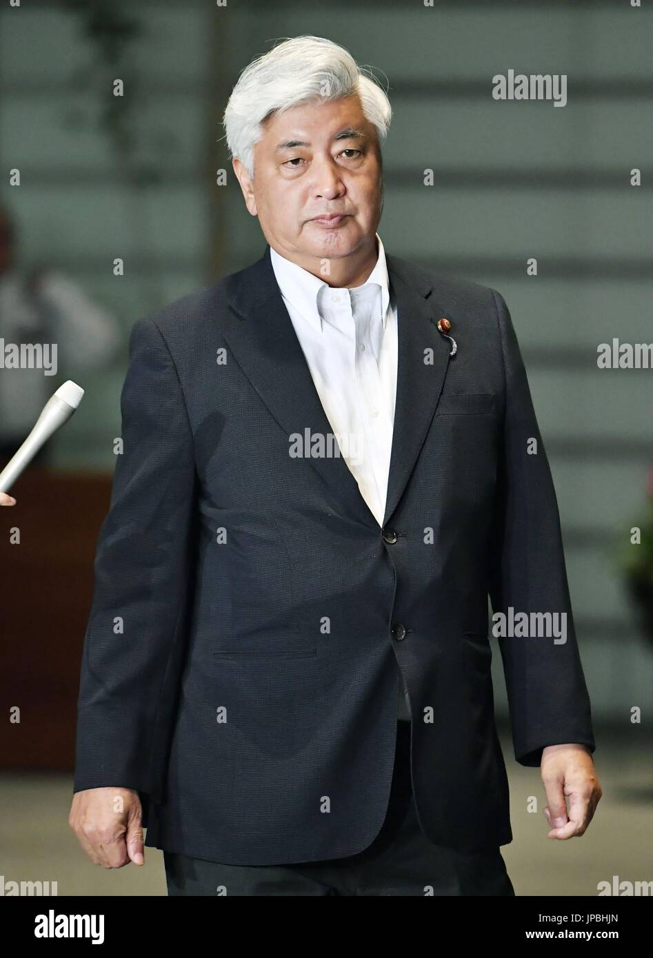 Japanese Defense Minister Gen Nakatani heads to a National Security ...