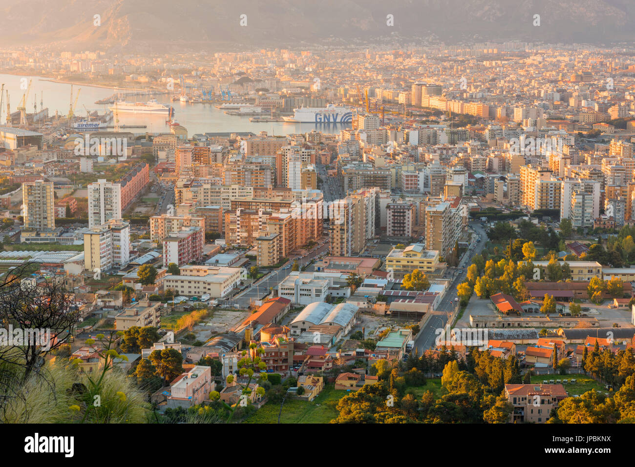 Palermo view sicily hi-res stock photography and images - Alamy