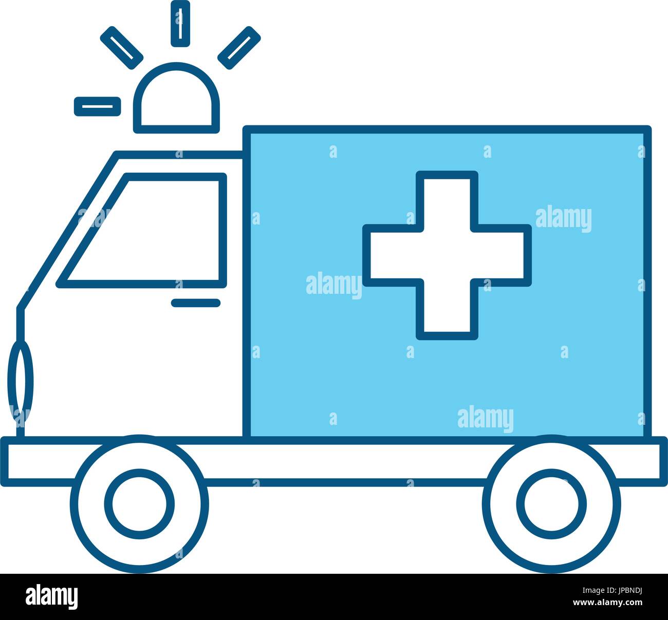 Ambulance medical vehicle Stock Vector Image & Art - Alamy