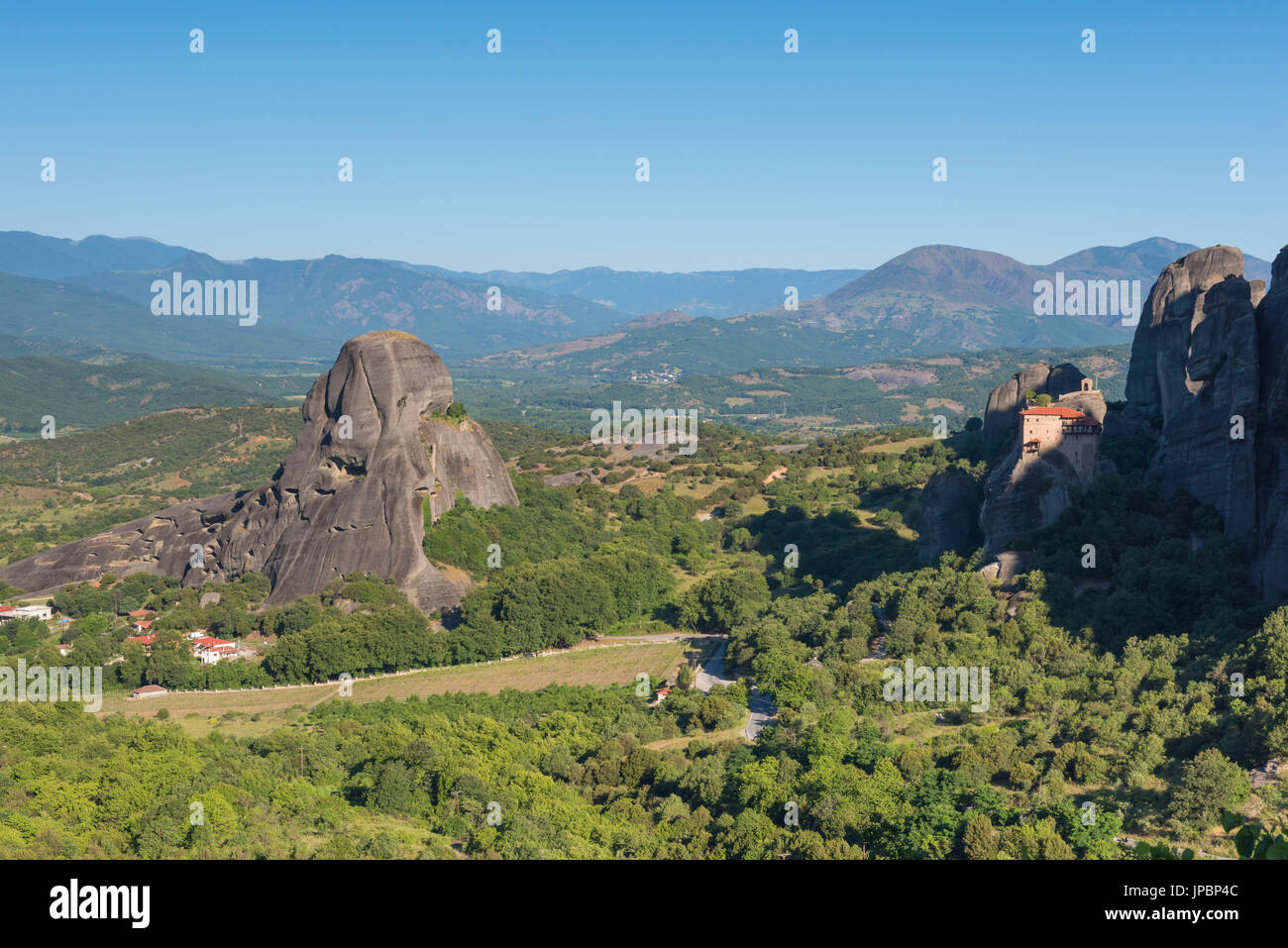 Meteora - Kalambaka , Greece Stock Photo - Alamy