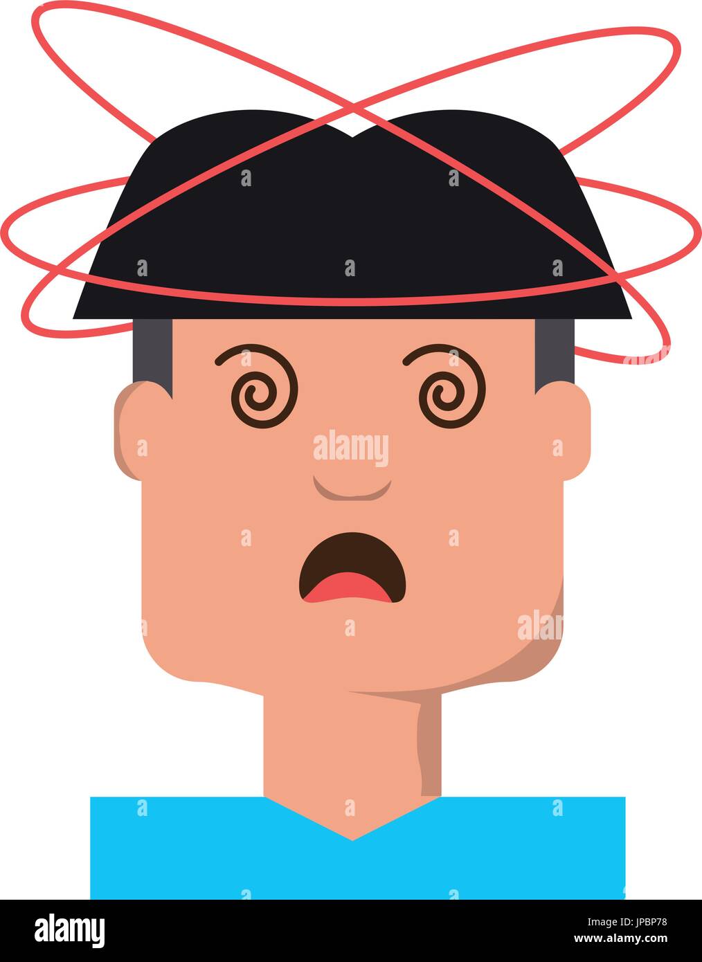 Crazy man cartoon Stock Vector Image & Art - Alamy