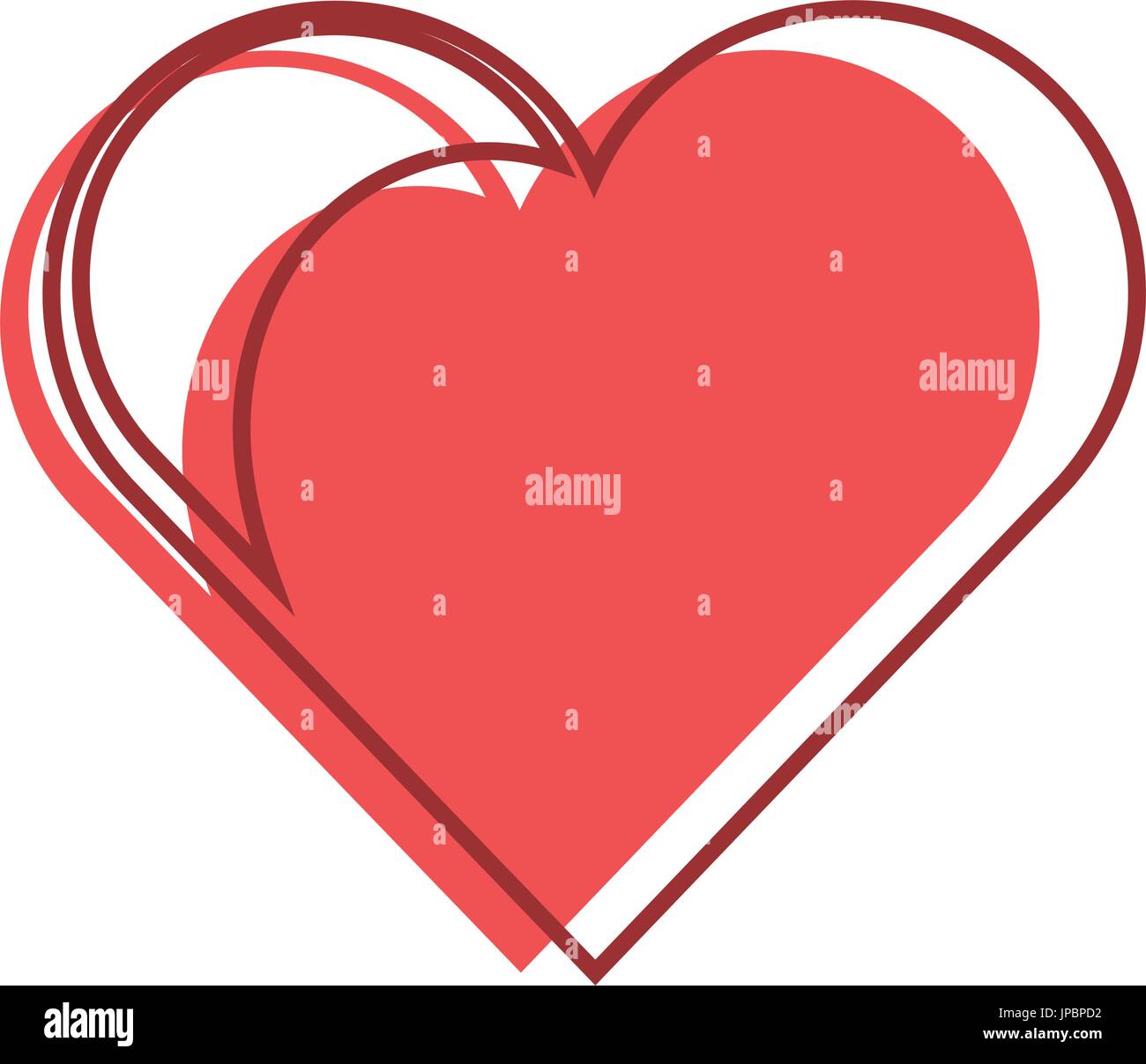 Human heart symbol Stock Vector Image & Art - Alamy