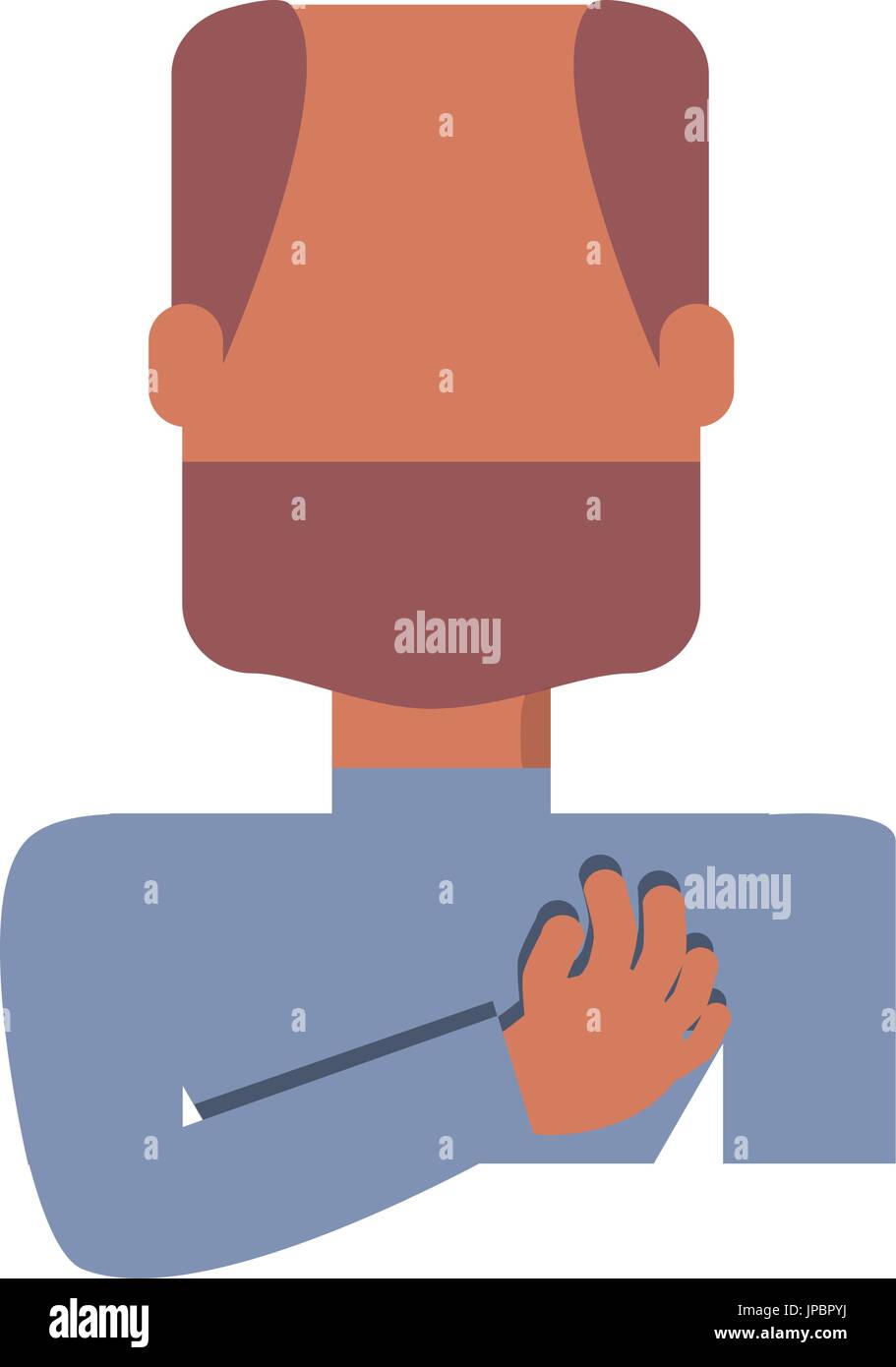 Man with heart attack face cartoon Stock Vector Image & Art - Alamy