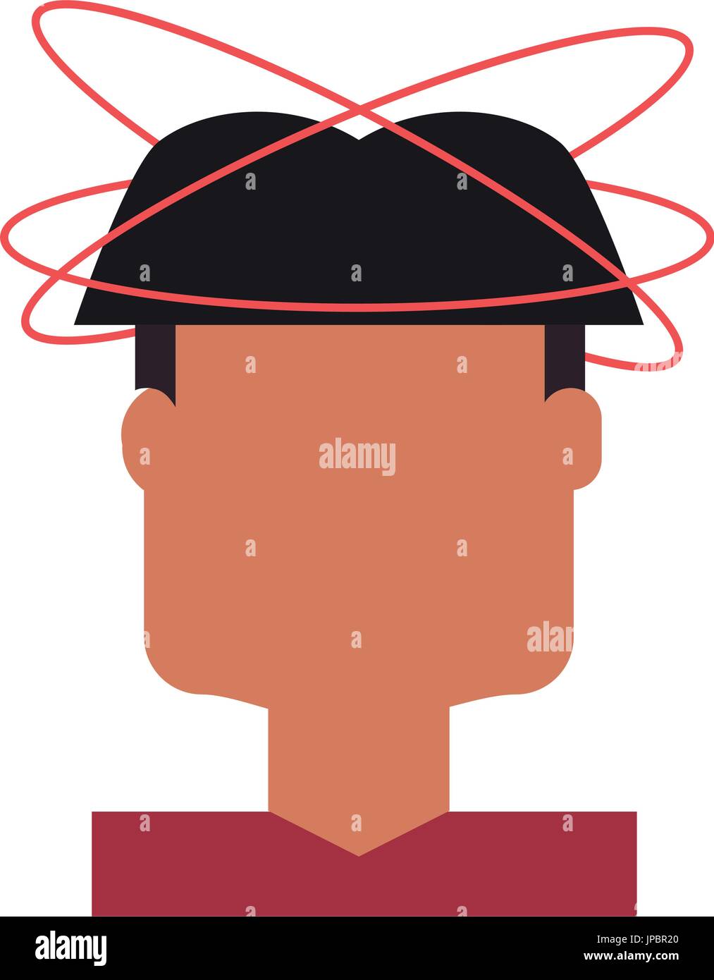 Crazy man cartoon Stock Vector Image & Art - Alamy