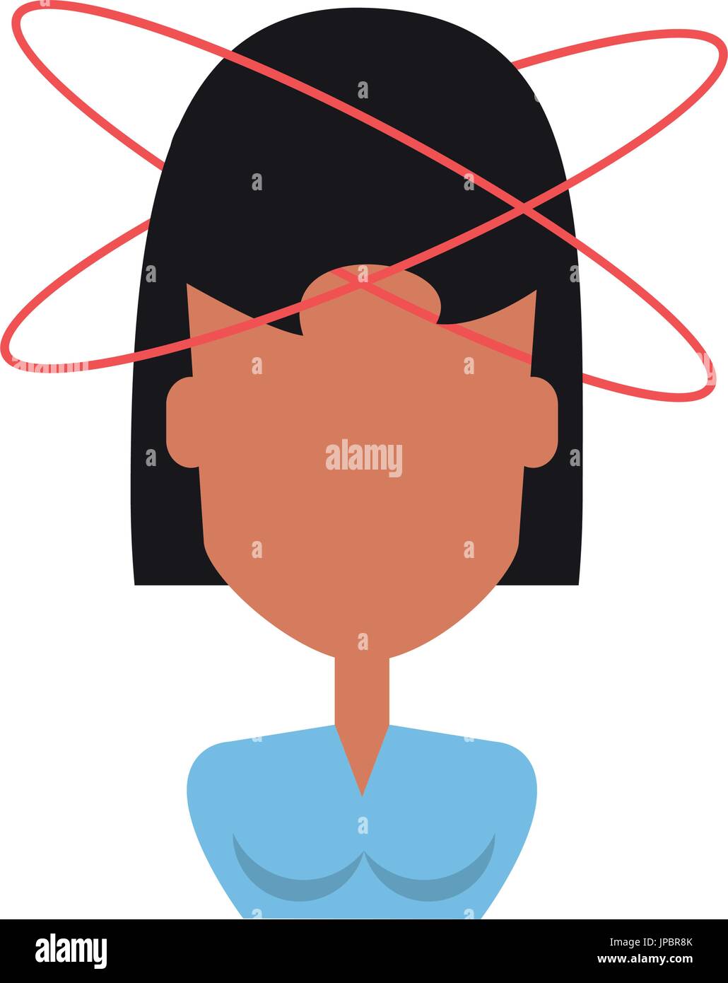 Crazy woman cartoon Stock Vector Image & Art - Alamy