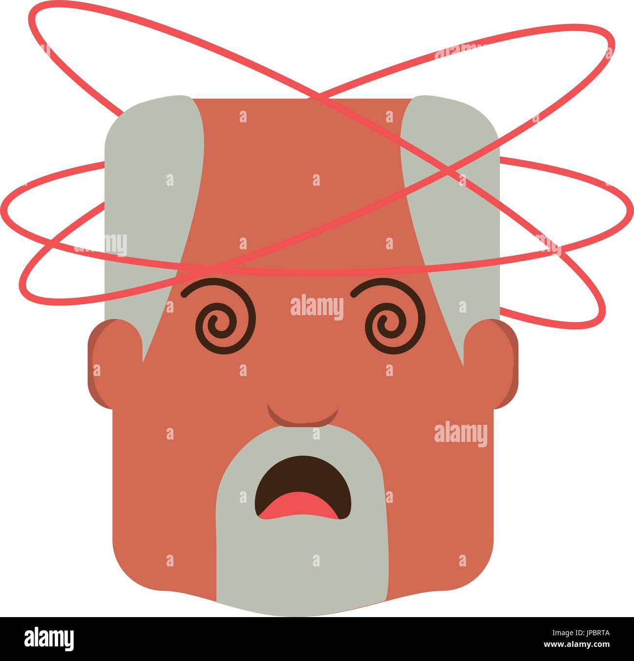 Crazy man cartoon Stock Vector Image & Art - Alamy