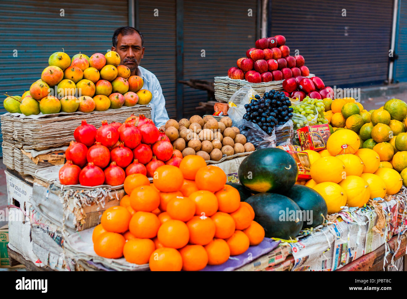 India, Delhi, street market in the old city Stock Photo - Alamy