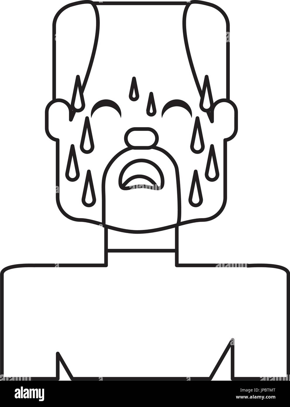 Anonymous sick person Stock Vector Images - Alamy