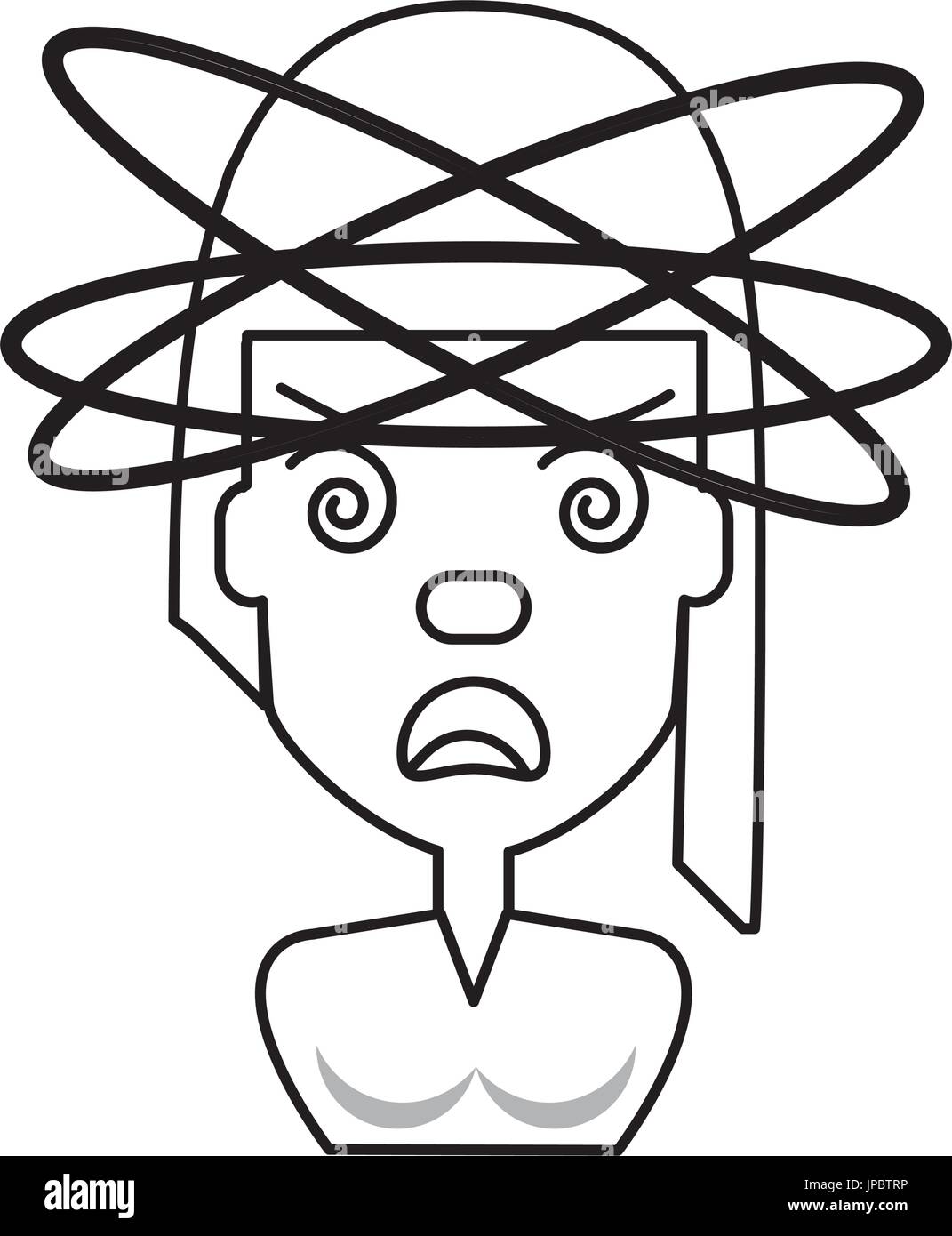 Crazy woman cartoon Stock Vector Image & Art - Alamy