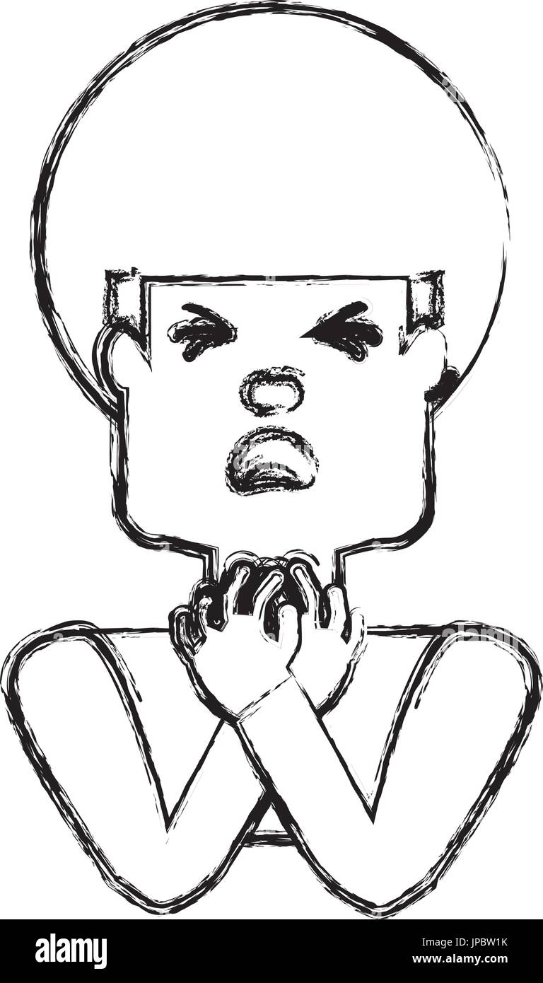 Man with heart attack face cartoon Stock Vector Image & Art - Alamy